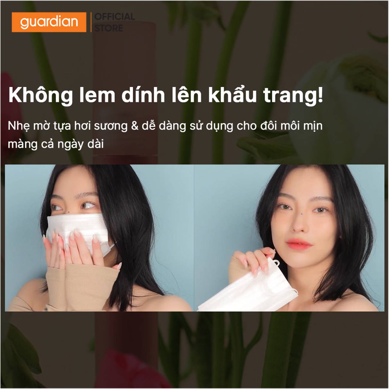 Son Kem 3CE Blur Water Tint #Bake Beige Nâu Cam Cháy 4,6g