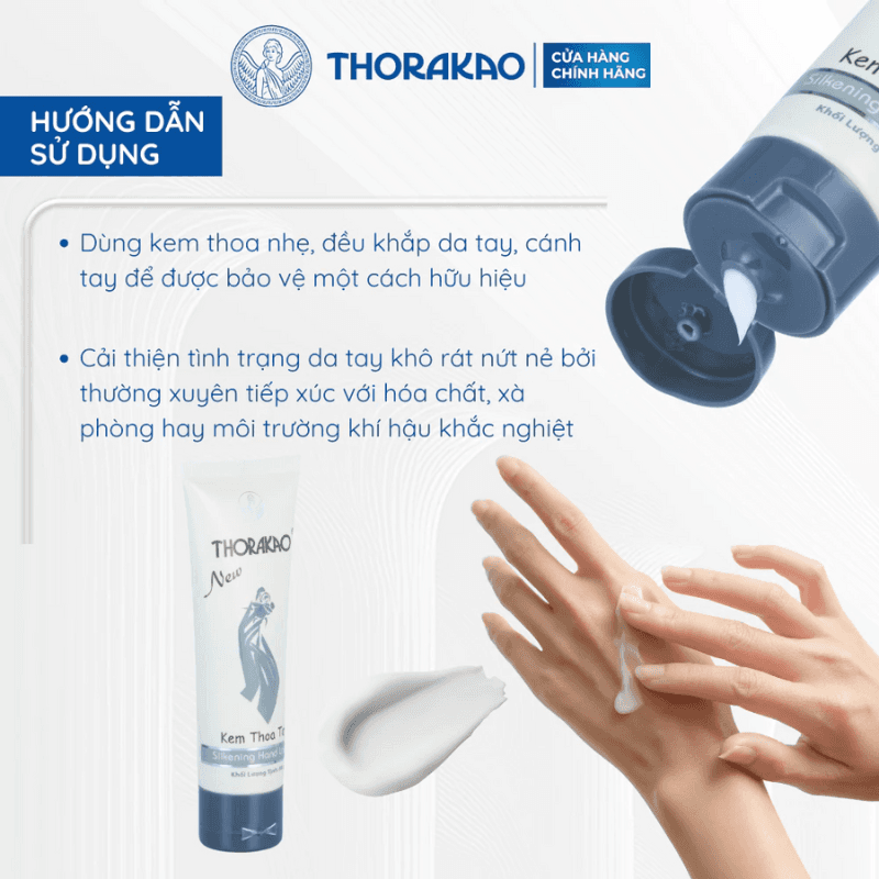 Kem dưỡng da tay Thorakao 80g