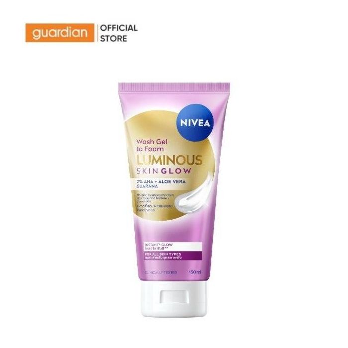 Sữa Rửa Mặt NIVEA Luminous Skin Glow Sáng Da Tạo Bọt