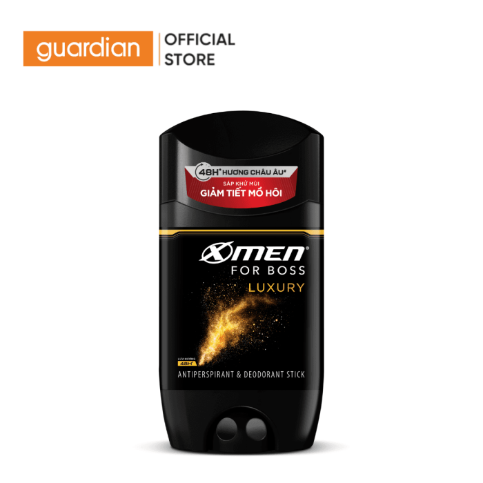 Sáp Khử Mùi Giảm Tiết Mồ Hôi X-Men For Boss Luxury Hương Sang Thư Thái 70G