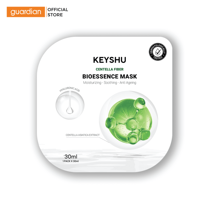 Mặt Nạ Sợi Xơ Rau Má Keyshu