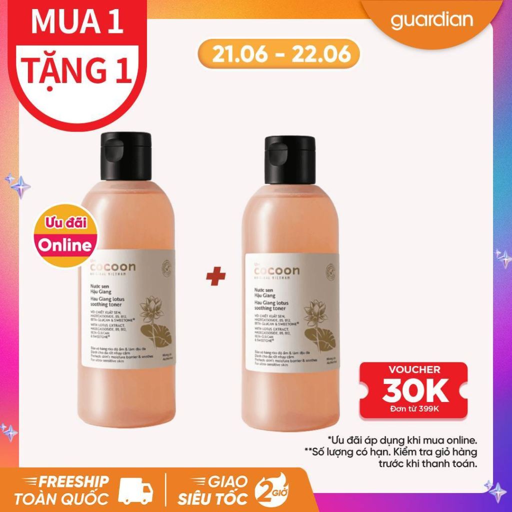 Toner Sen Hậu Giang 310ml