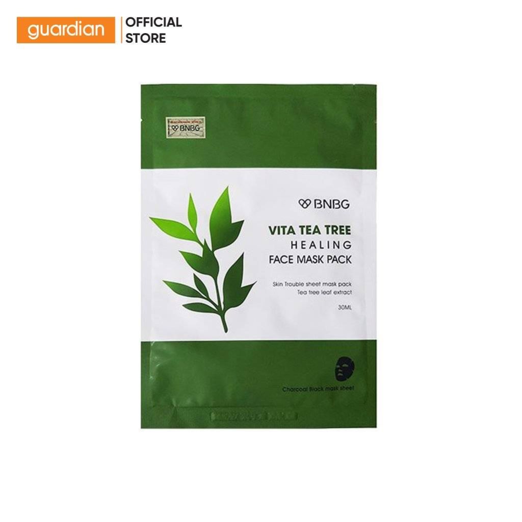 Mặt nạ BNBG Vita Tea Tree Healing Face Mask Pack Tràm Trà Thải Độc Da,