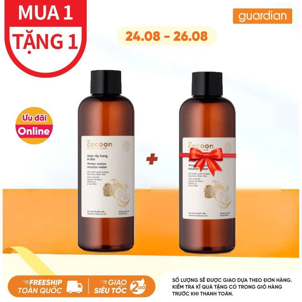 Nước Tẩy Trang Bí Đao Cocoon 500ml