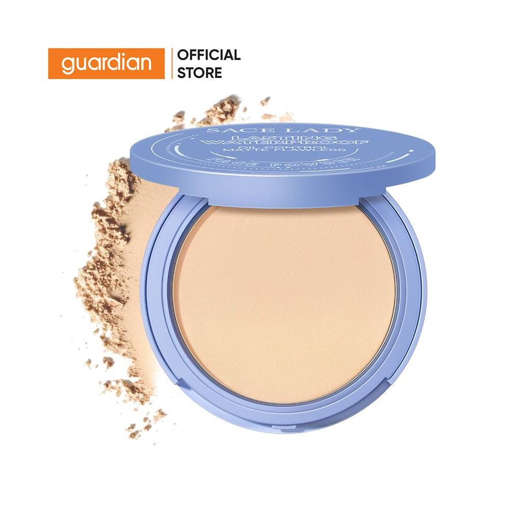 Phấn Phủ Nén Kiềm Dầu Sace Lady Lasting Waterproof Face Powder Shade ...