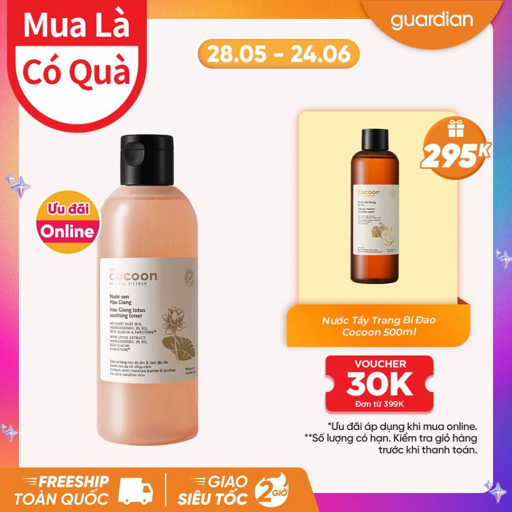 Toner Sen Hậu Giang 310ml