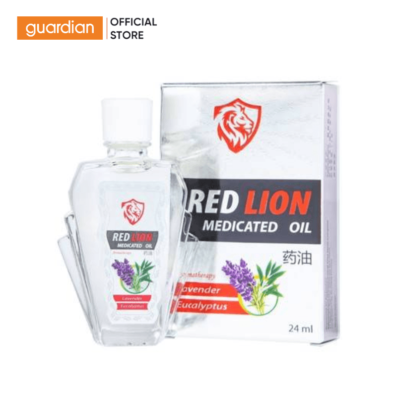 Dầu Gió Red Lion Trắng 24ml